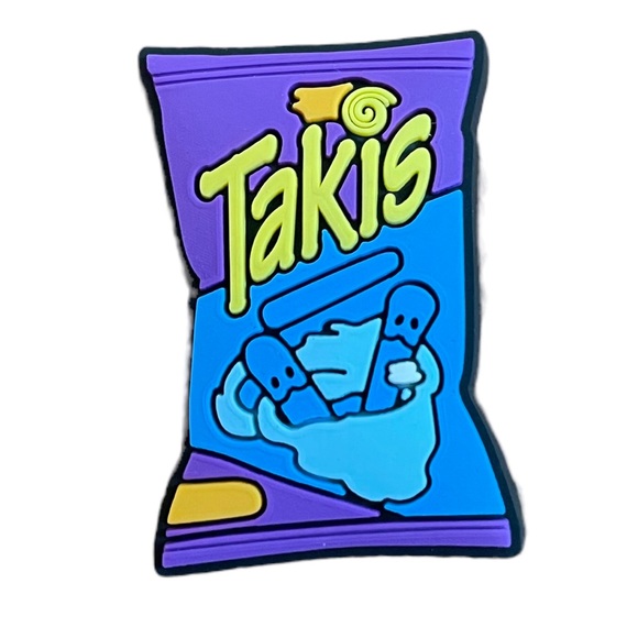 CROCS | Accessories | Takis Blue Heat Croc Charm | Poshmark